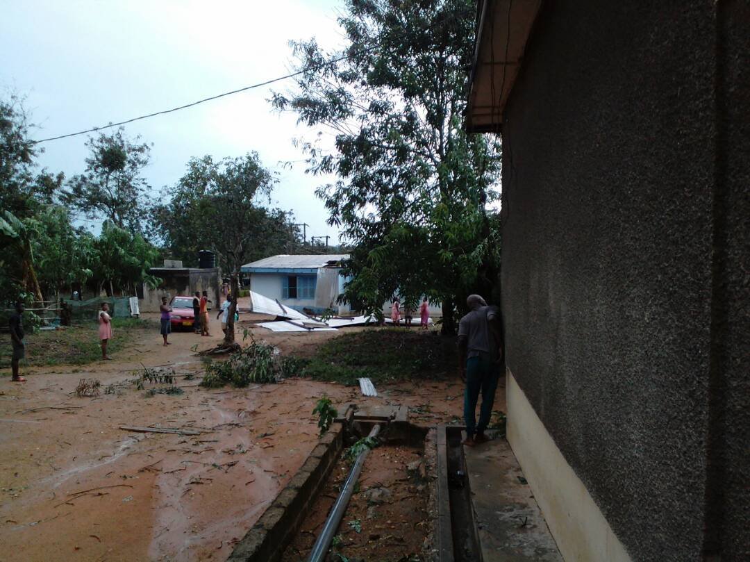 Akyem Akroso: Health center, Schools ripped apart by rainstorm – Starr Fm