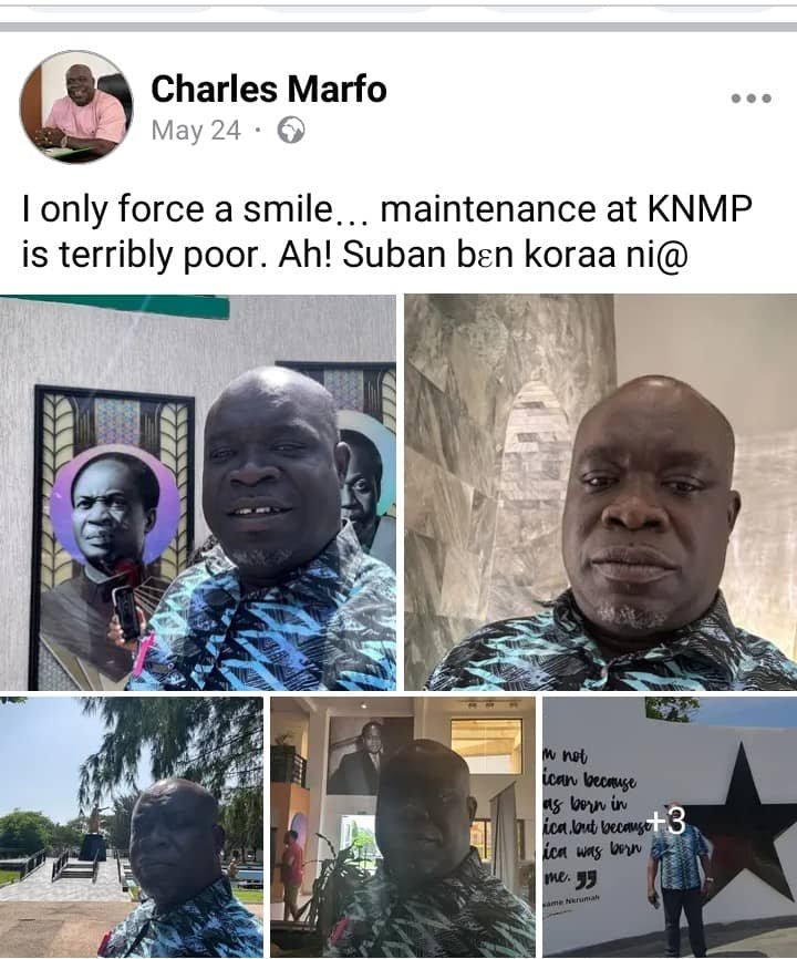 Prof. Charles Marfo bemoans the sorry state of the Kwame Nkrumah ...