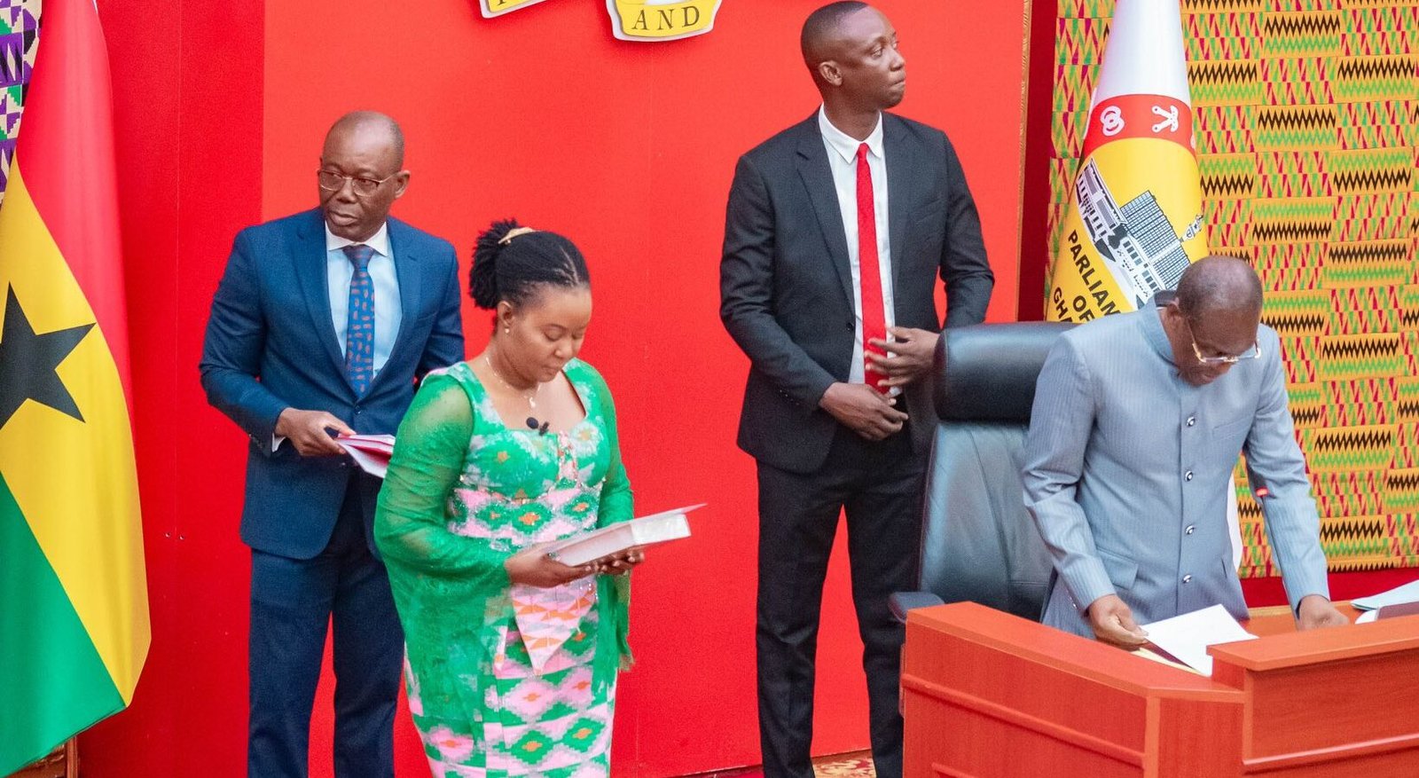 Ewurabena Aubynn officially sworn in as Ablekuma North MP despite ...