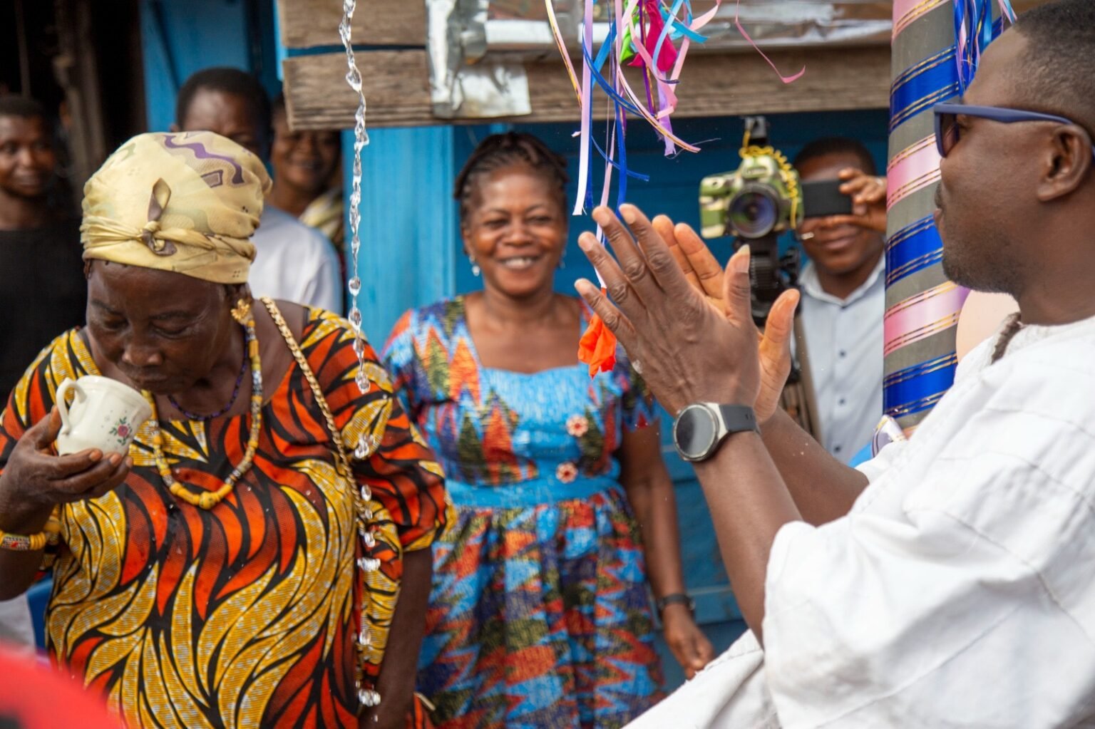MCE Parke-Davis Magyigbe commissions small town water system for Kute community – Starr Fm